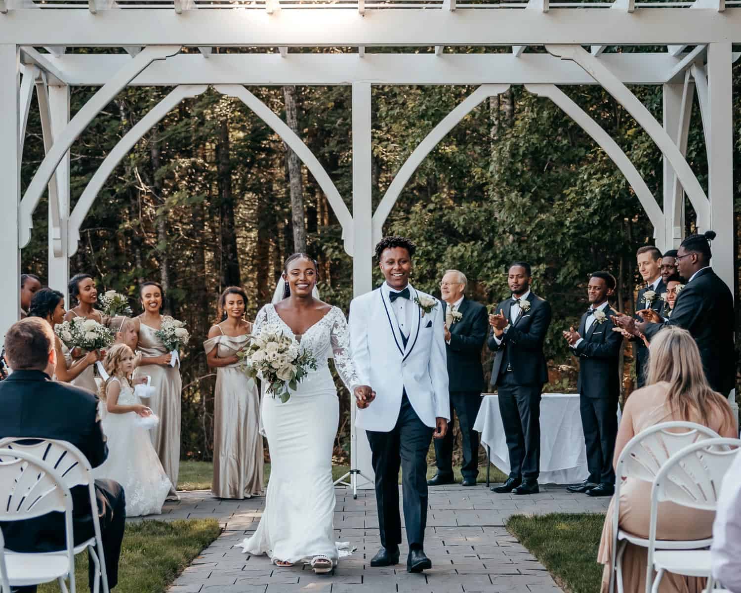 Lydia & Mesfin's Elegant Maine Wedding | Real Maine Weddings